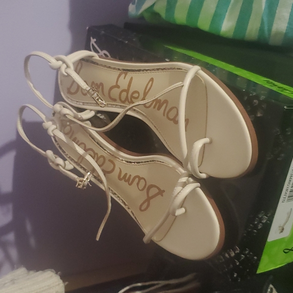 Sam Edelman | Shoes | Nwt Sz 9 2 Sam Edelman Snake Print Low Heel ...